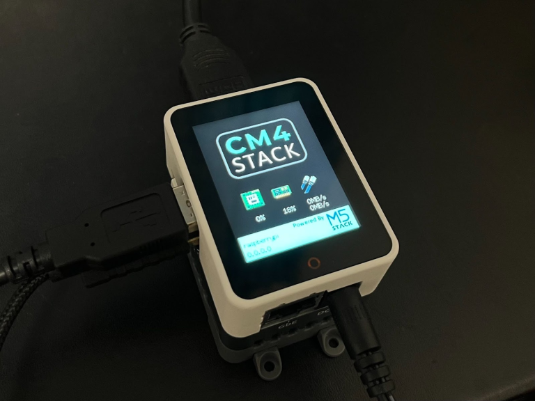 Raspberry Pi CM4搭載「CM4Stack」をSORACOMとつなげてみた